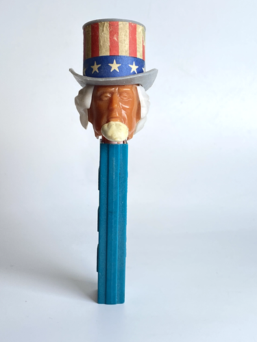 Rare PEZ dispenser - NO FEET - UNCLE SAM Bicentennial Austria 1975 | eBay