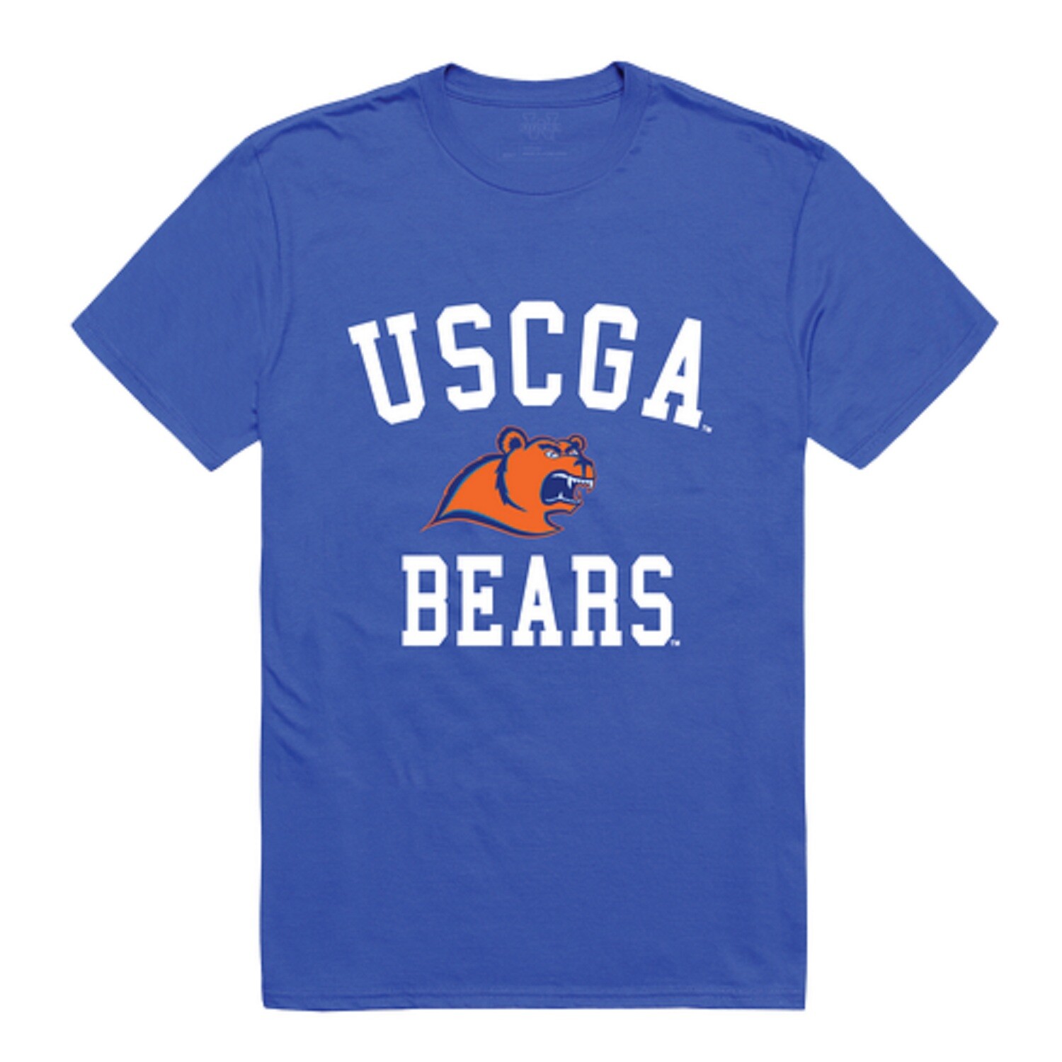 United States US Coast Guard Academy Bears USCGA Cotton Graphic Black T ...