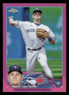 2023 Topps Chrome Matt Chapman Pink Refractor #158 Card | eBay