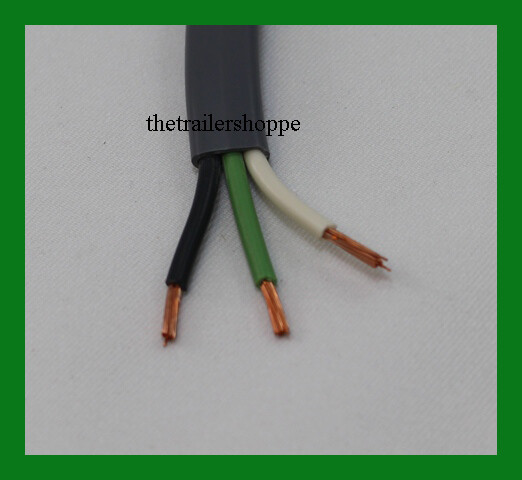 Trailer Light Brake Cable 14-3 Wiring Harness 14 Gauge 3 Wire -100 Feet ...