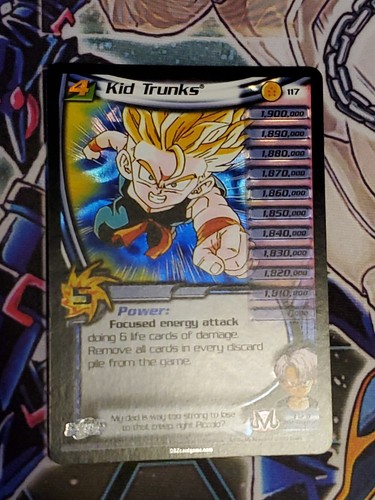 Kid Trunks Level 4 Foil - DBZ Card | eBay