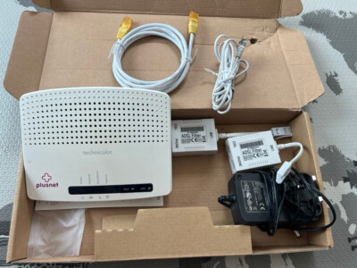 Plusnet router Technicolor TG582n | eBay