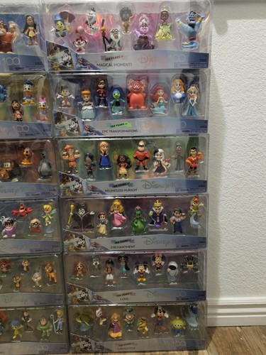 Disney 100 Limited Edition Figures Complete 12 Sets Brand New With ...