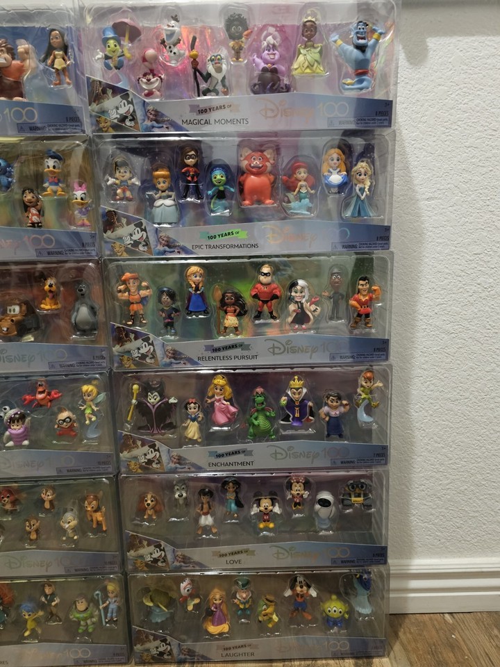 Disney 100 Limited Edition Figures Complete 12 Sets Brand New With ...
