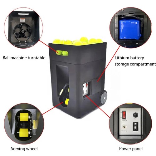 Practice Tennis Padel Ball Machine For Playing And Training APP Remote ...