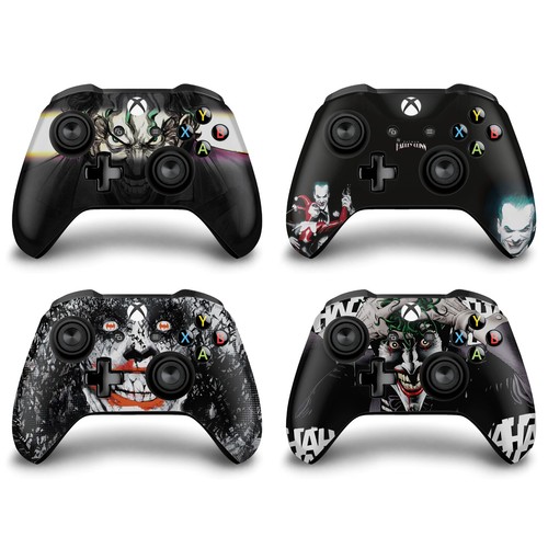 JOKER DC COMICS CHARACTER ART VINYL SKIN DECAL FOR XBOX ONE S / X ...