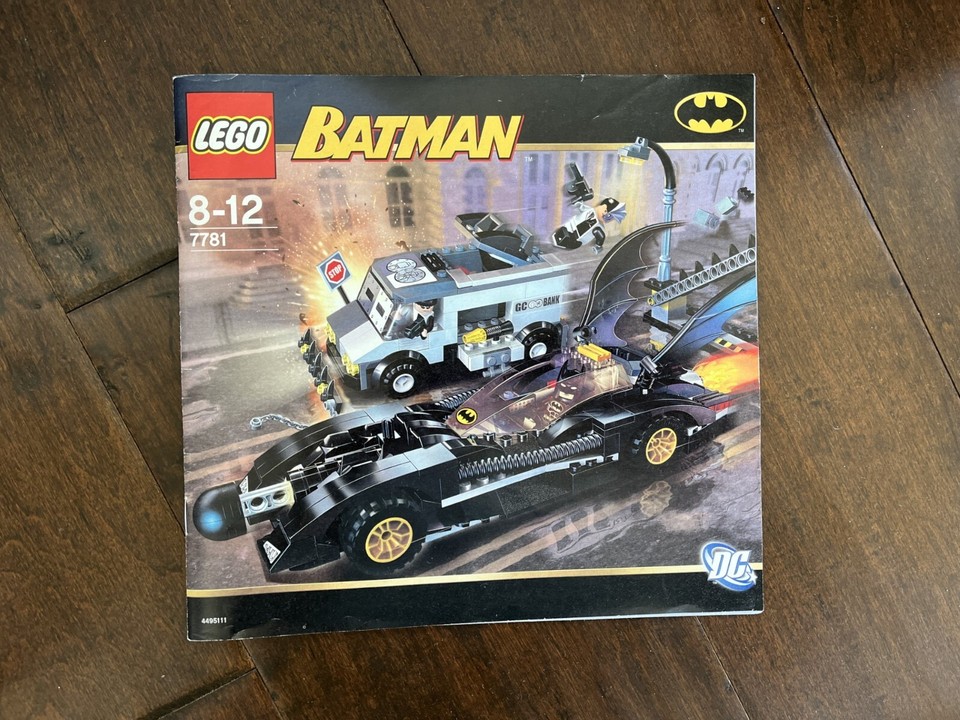 LEGO 7781 Batman The Batmobile: Two-Face's Escape w/Box & Instruction ...