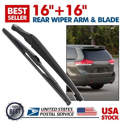 Rear Wiper Arm & Blade 16 in For Toyota SIENNA 2011-2021 85241-08020 ...
