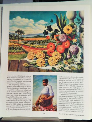 WILLIAM THOMAS BLACKBURN ART PIECES VTG ORIG 2006 ADVERTISEMENT | eBay