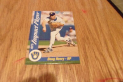 DOUG HENRY 1992 SCORE IMPACT PLAYER BASEBALL CARD | eBay
