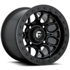 FUEL UTV Tech D916 Rim 15X10 4x137 Offset 0 Matte Black (Quantity of 1 ...