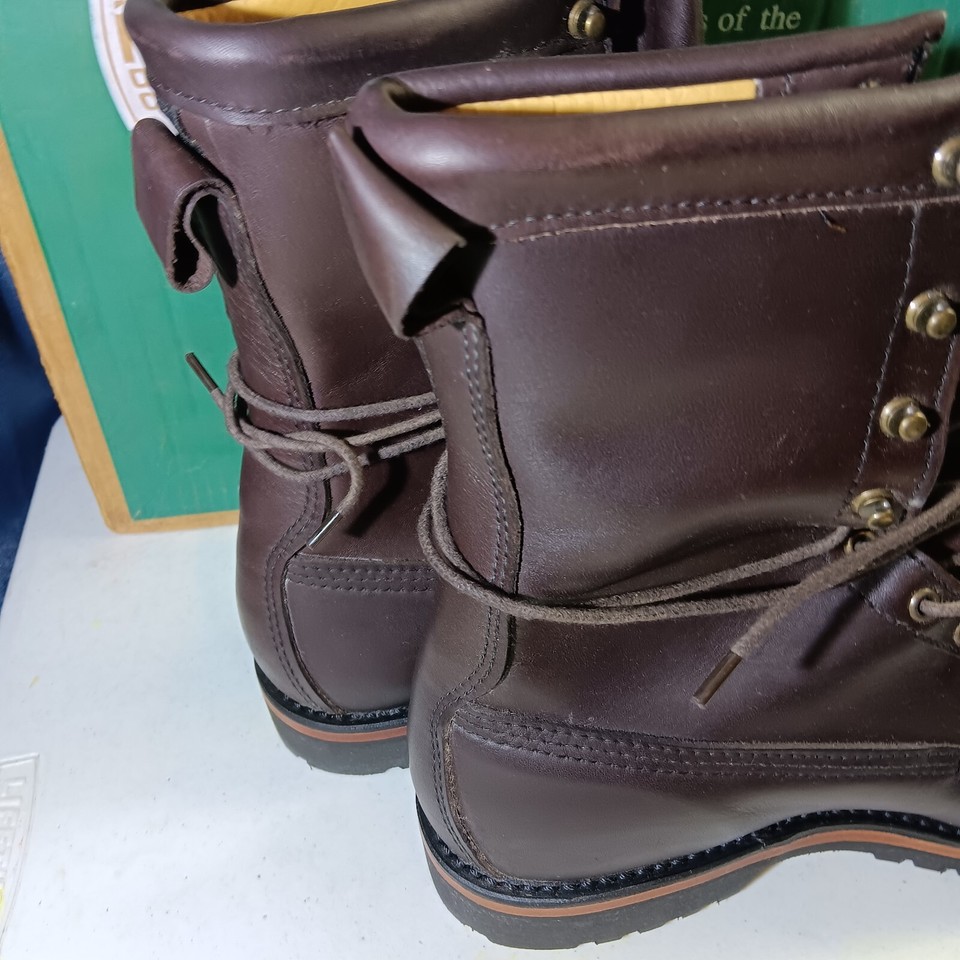 Filson Boots Size 10 Plains Brown USA Made Brown Oiled Leather NOS | eBay