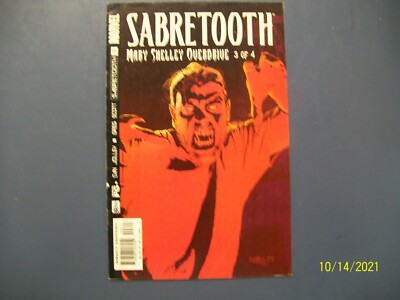 Sabertooth Mary Shelly Overdrive #3 of 4 by Marvel Comics in Fine ...