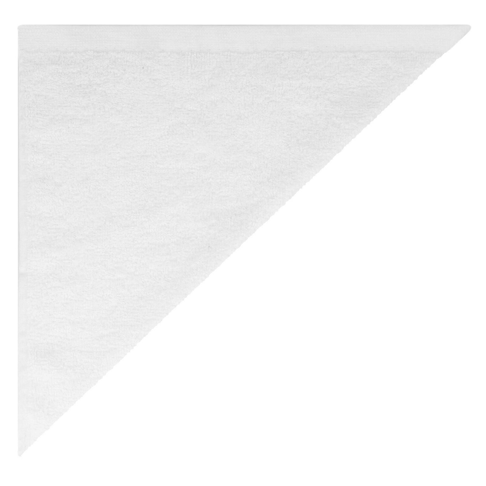 FLANNEL Towel Hand Face Cloth Basic Small Bathing Clean Bathroom Plain ...