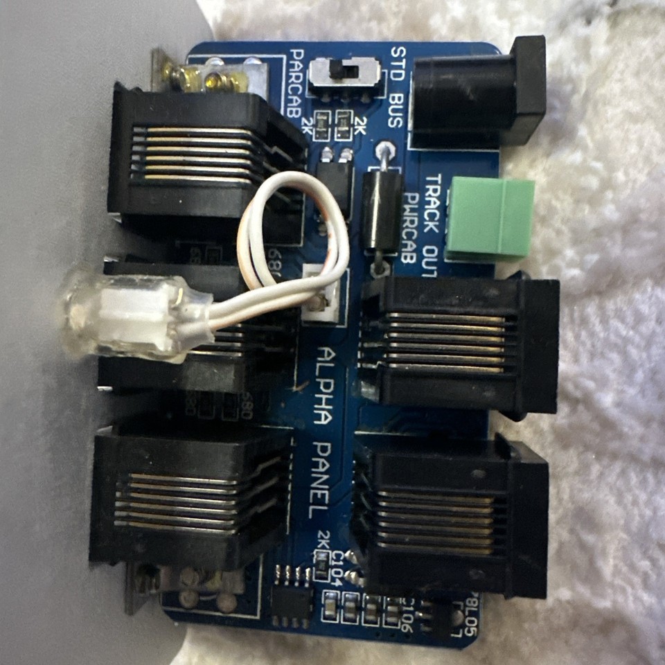 DCC Concepts DCD-DAP - Alpha Panel Layout Panel For NCE & Roco + Plus ...