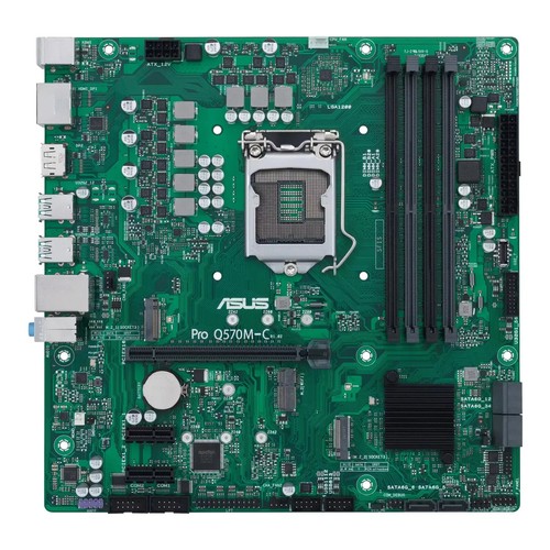 ASUS Mainboard PRO Q570M-C/CSM SI LGA1200 Q570 USB3.2 SATA 6G MB ...