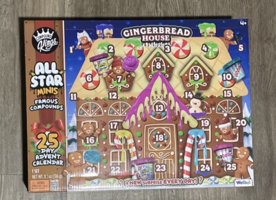 GINGERBREAD HOUSE SLIME ADVENT CALENDAR 25 DAY CHRISTMAS COUNTDOWN 2024 ...