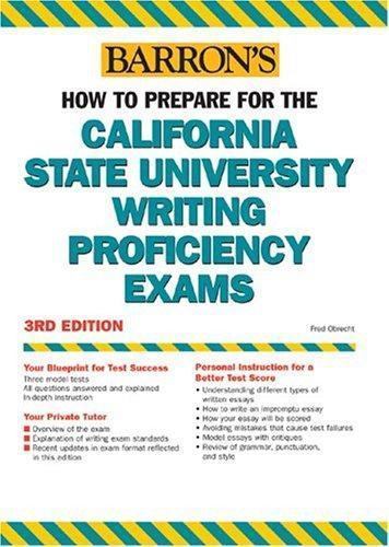 How to Prepare for the California State University Writing Proficiency ...