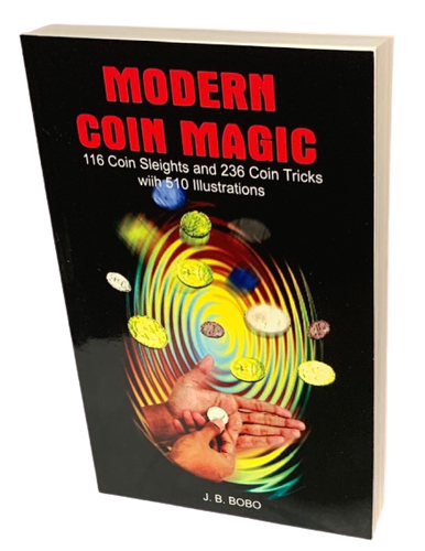 J B BOBO MODERN COIN MAGIC BOOK Close Up Stage Money Bible of Sleight ...