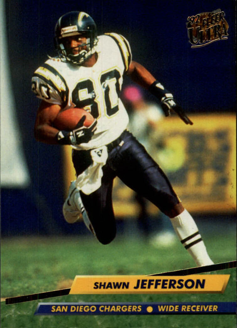 1992 Ultra Football Card #348 Shawn Jefferson | eBay