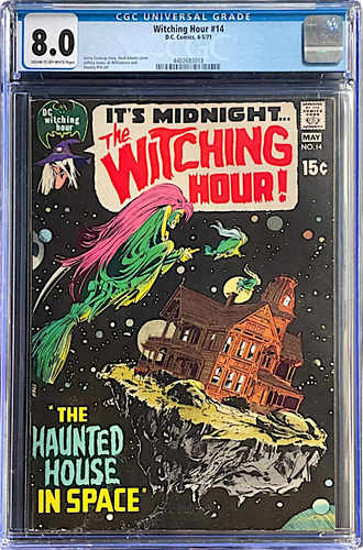 Witching Hour 14 CGC 8.0 CR/OW 1971 Neal Adams | eBay