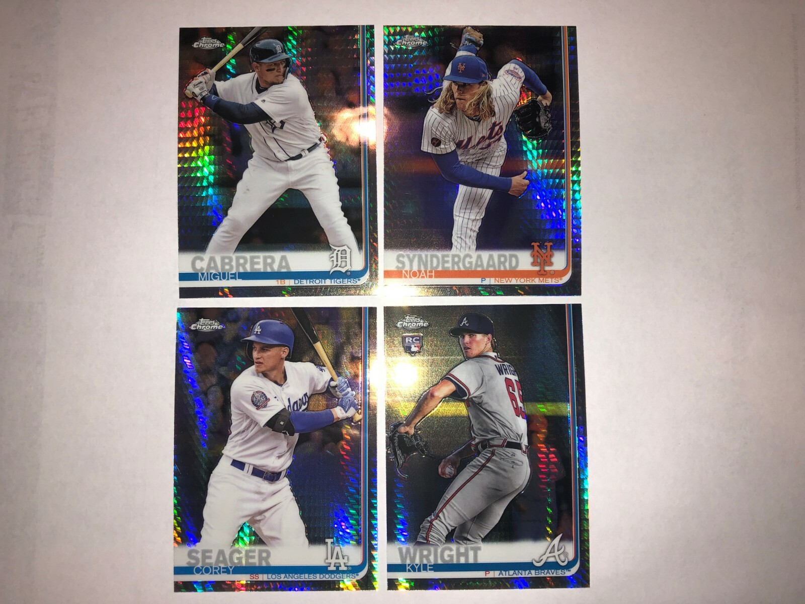 2019 TOPPS CHROME PRISM REFRACTORS YOU CHOOSE BASEBALL CARD FREE ...