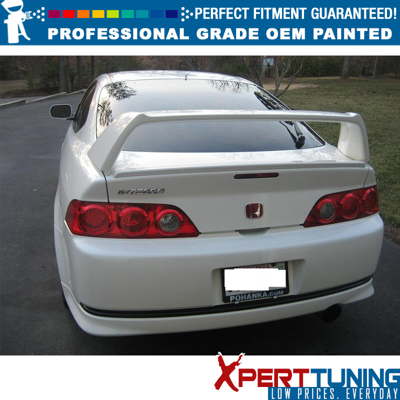 Fits 02-06 Acura RSX Aspec Style Rear Trunk Spoiler ABS Painted #NH624P ...