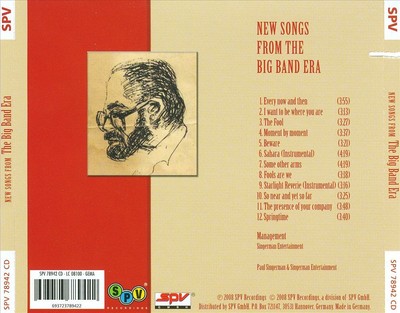 PAUL SINGERMAN NEW SONGS FROM THE BIG BAND ERA NEW CD 693723789422 | eBay
