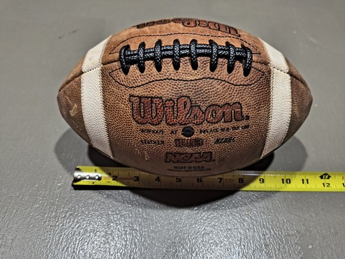 Vintage Wilson 1003 GST WTF1003 Leather NFHS NCAA Collegiate Football ...