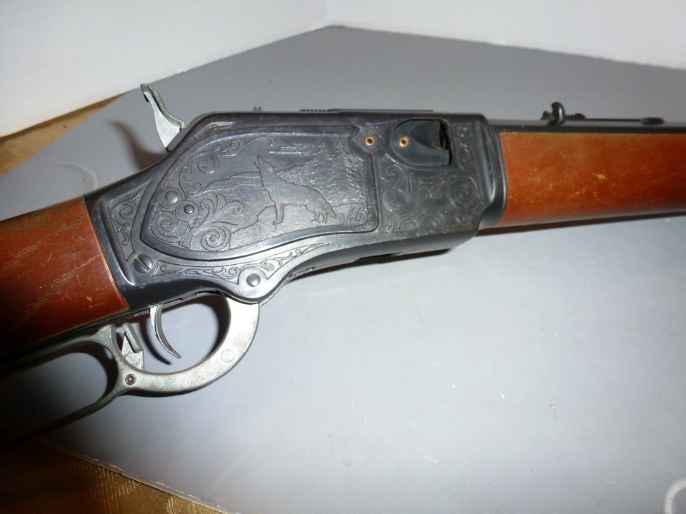 VINTAGE MARX CAP GUN RIFLE 33 INCHES LONG | eBay
