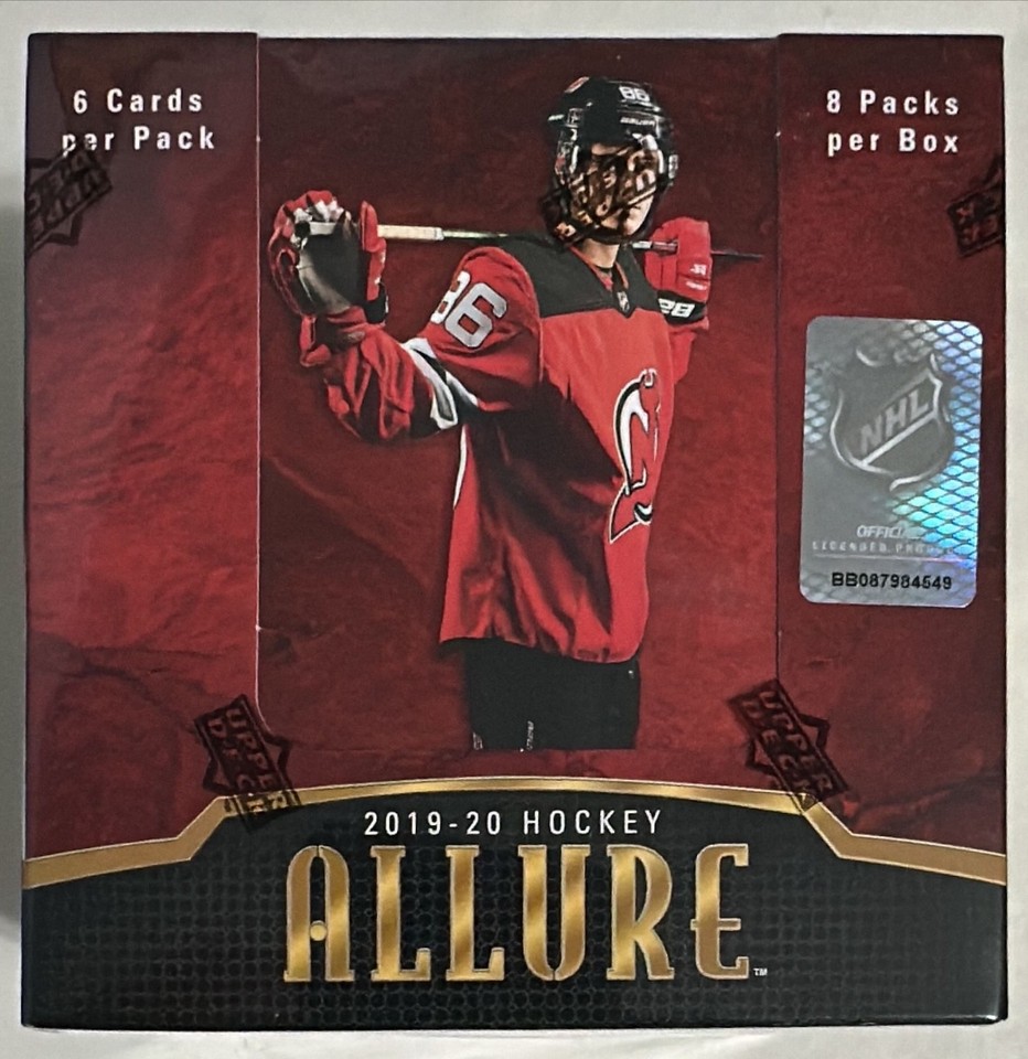2019-20 Upper Deck Allure Ice Hockey Hobby Box New Factory Sealed Debut ...