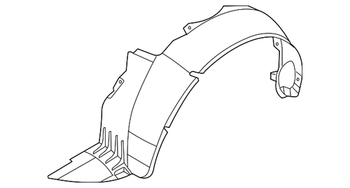 Genuine GM Driver Side Front Wheelhouse Liner 96464954 | eBay