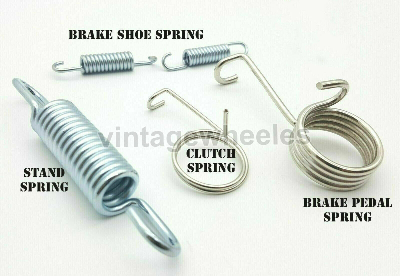 Fit For Lambretta Spring Kit Brake Pedal Clutch Stand Brake Shoe Spring ...
