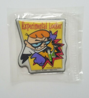 New Dexter’s Laboratory - Experimental Locker - 2000 Cartoon Network ...