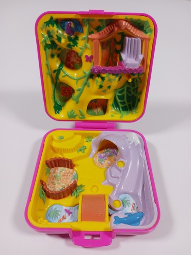 Vintage 1989 Bluebird Polly Pocket Wild Zoo World Compact Playset Only ...