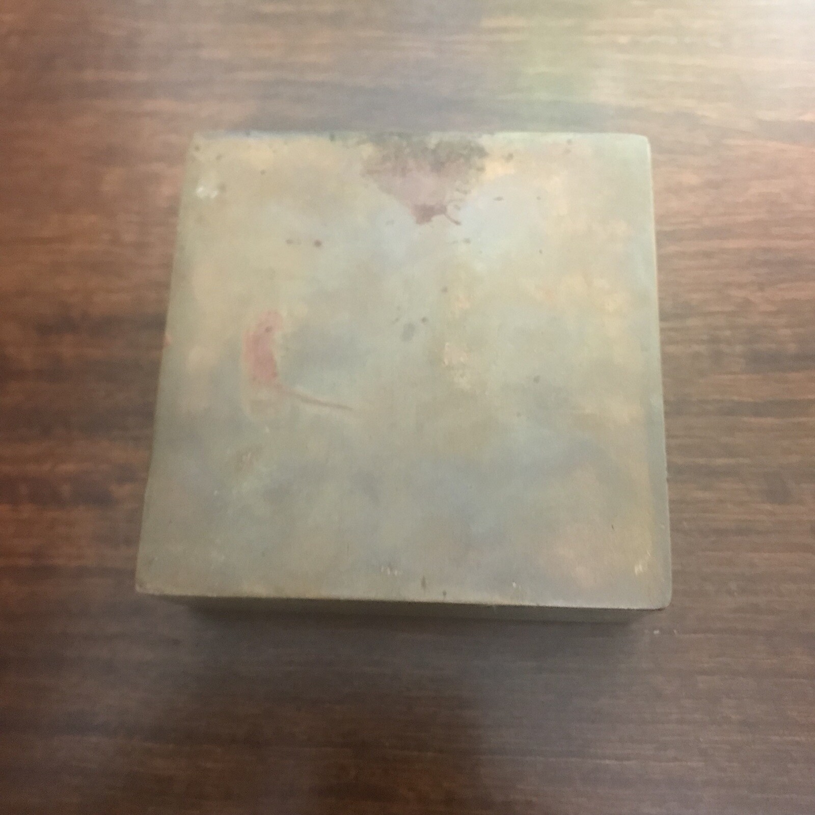 Antique Chinese Cultural Revolution Scholars Ink Box Paktong | eBay