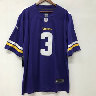 Minnesota Vikings Jordan Addison Men's Large #3 Purple Jersey | eBay