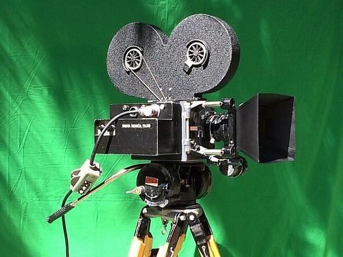 MITCHELL MOVIE CAMERA 35mm NCR #618 w/BNCR LENS MOUNT-ANAMORPHIC/FLAT ...