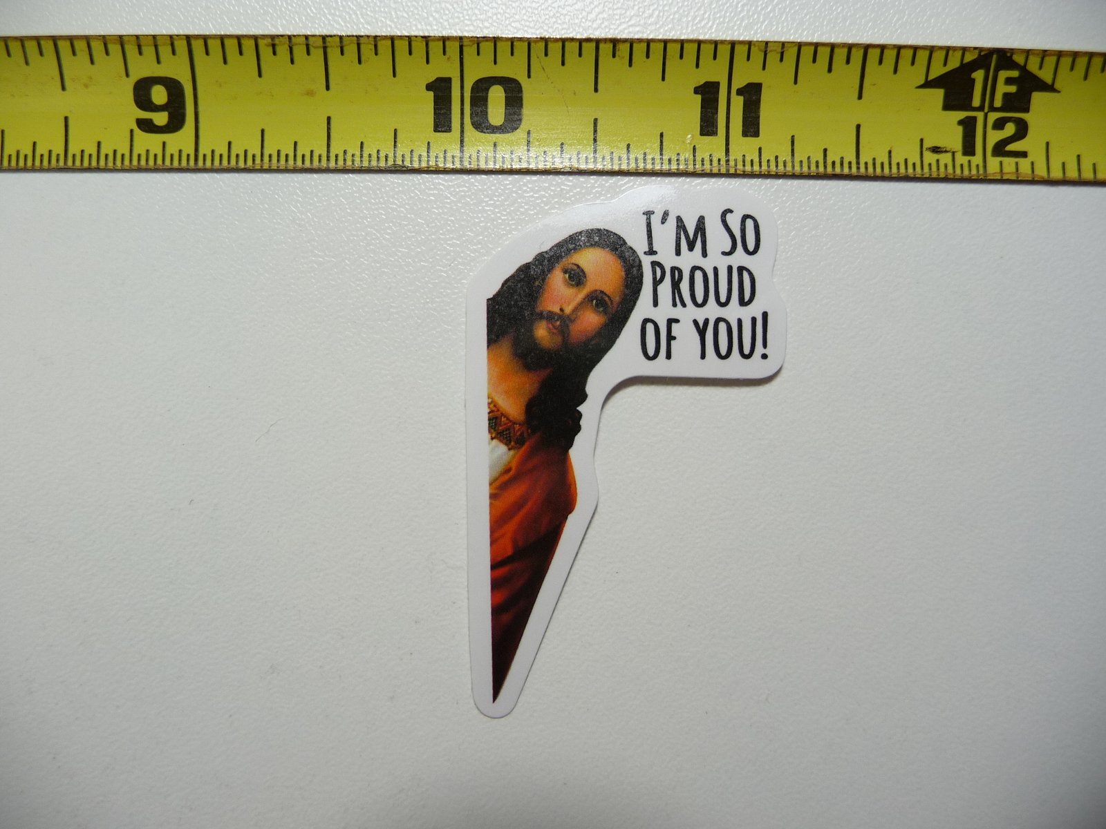 JESUS PEEKING PROUD OF YOU DECAL STICKER FAITH CHURCH CHRISTIAN BELIEF ...