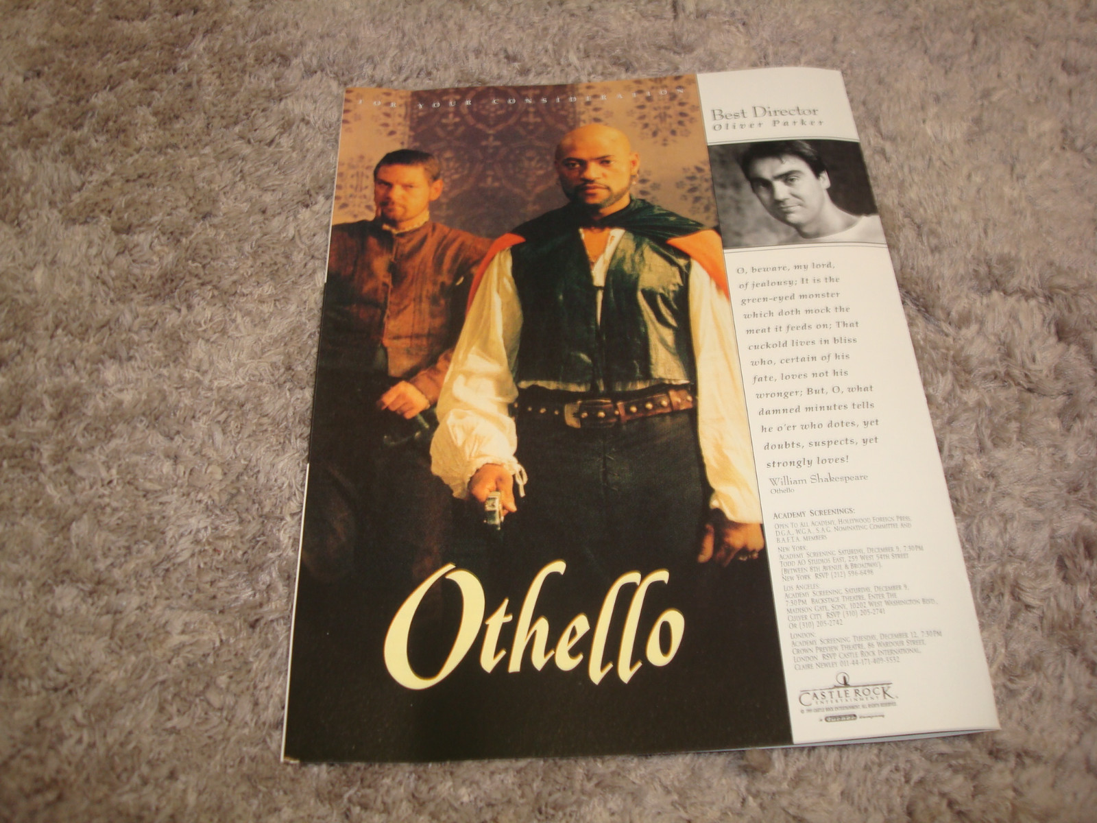 Iago Othello 1995