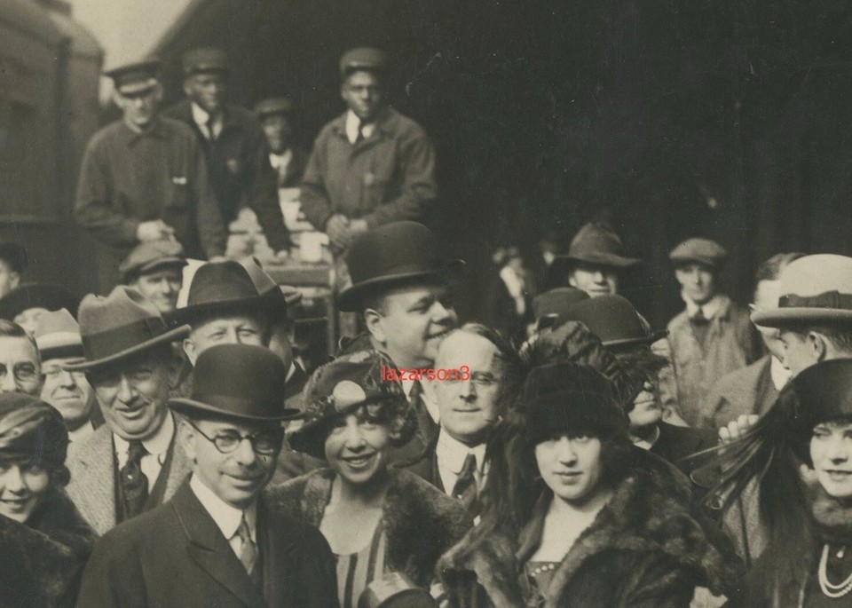 ROSCOE FATTY ARBUCKLE RARE 10x14 CANDID PHOTO 1910s/20s MARCUS LOEW ...