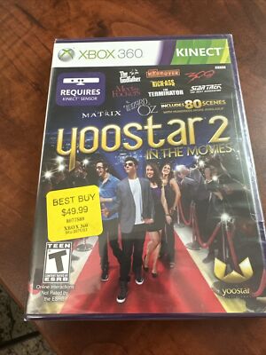 Yoostar 2: In the Movies (Microsoft Xbox 360, 2011) New Unopened ...