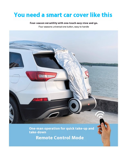Automatic Car Protective Cover Remote Control Smart Sun Protection Heat ...