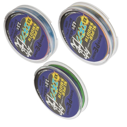 8 Strands Braided Fishing Line 1 Meter 1 Color PE Fishing Lines 100 ...