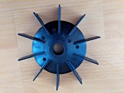 Plastic Cooling Fan Replacement Electric Motor Impeller Bore 19 mm lot ...