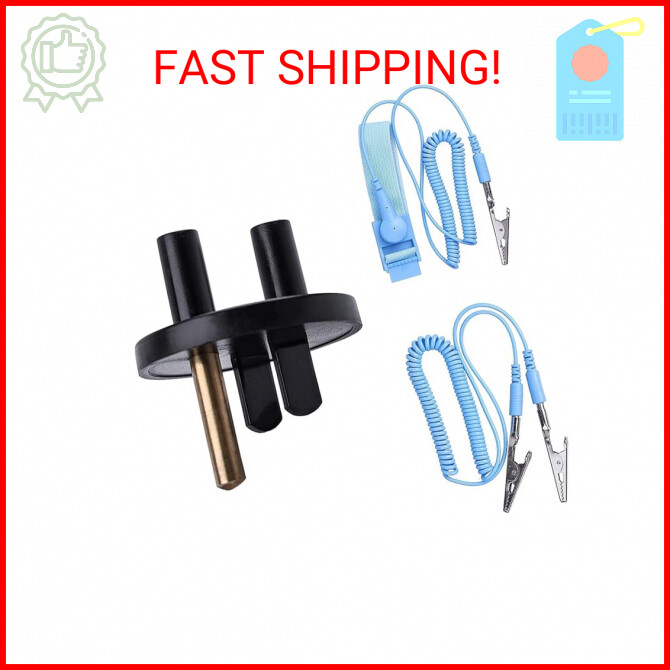 Grounding Outlet Plug with Anti-static Wrist | Grelly USA