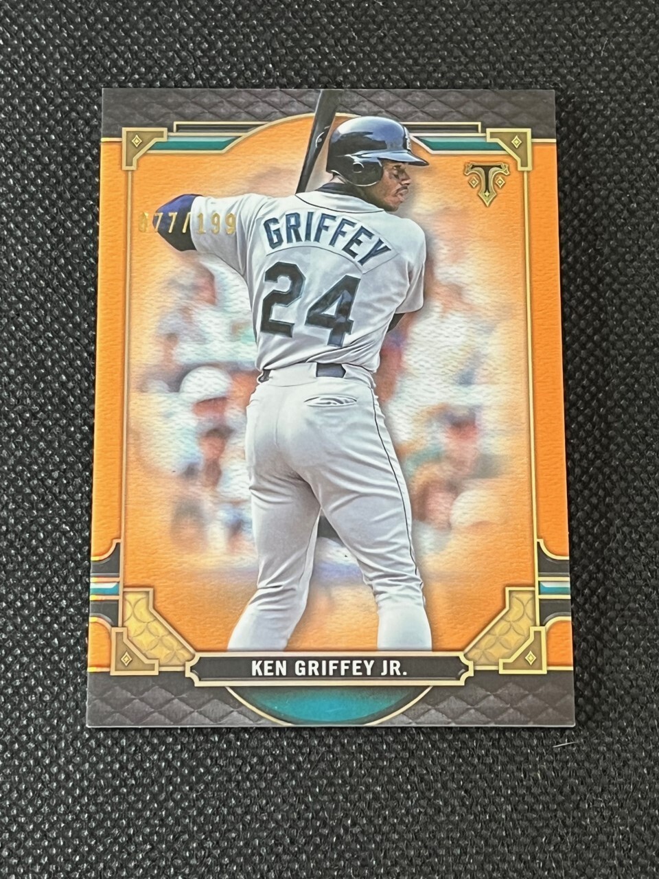 2022 Topps Triple Threads - Ken Griffey Jr #72 Amber /199 for sale ...