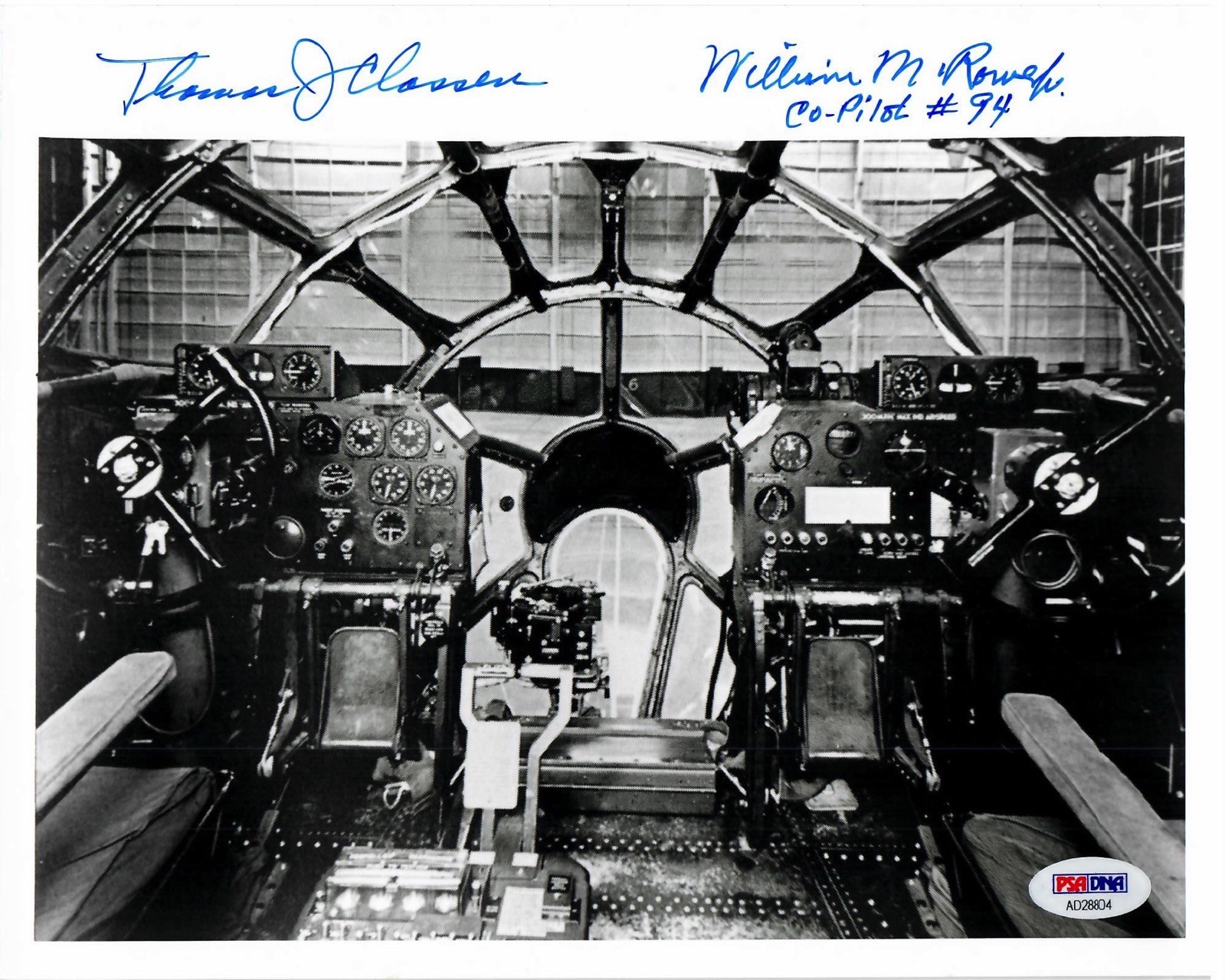 THOMAS CLASSEN / WILLIAM ROWE SIGNED 8X10 PSA DNA AD28804 BIG STINK A-5 ...