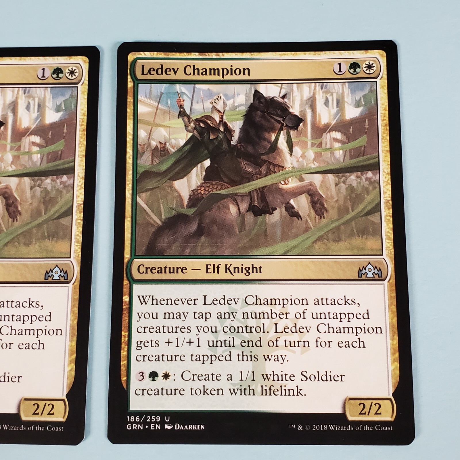 MTG+Ledev+Champion+Guilds+of+Ravnica+186%2F259+Regular+Uncommon for ...