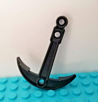 LEGO Ship Boat Anchor Black Navy Gear Ocean Sea SAILING Life Minifigure ...